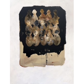 Sans titre, peinture abstraite de Pascal Marcel